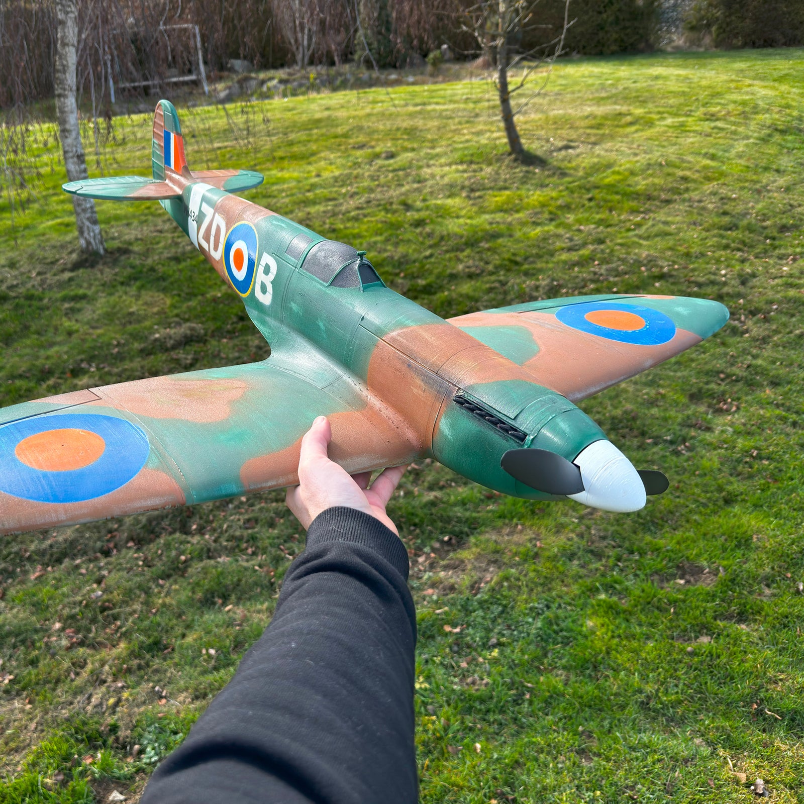 Supermarine Spitfire MK. IX RC Plane – 1m Wingspan 3D Files | CactusCraft